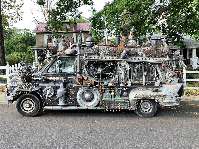 This isn't just transportation&mdash;it's a rolling manifesto of creative rebellion that probably sets off car alarms with its sheer artistic audacity.