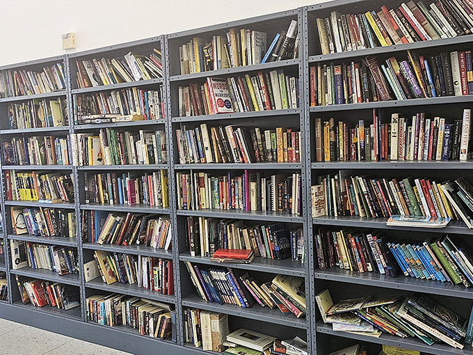 Literary heaven awaits bibliophiles with shelves upon shelves of pre-loved books. Someone's discarded Stephen King could be your next midnight obsession.