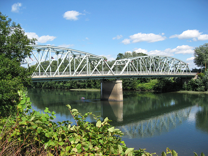 The steel truss bridge spanning the Susquehanna isn't just functional infrastructure&mdash;it's a gateway to slower-paced living where retirement dollars stretch like the river below.