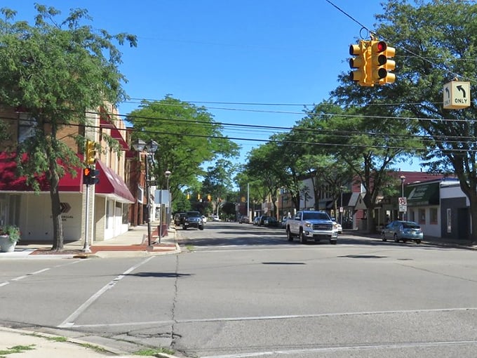 Tree-lined streets and classic storefronts create that "where has this been all my life?" feeling. Alma's downtown is Michigan's answer to Stars Hollow.