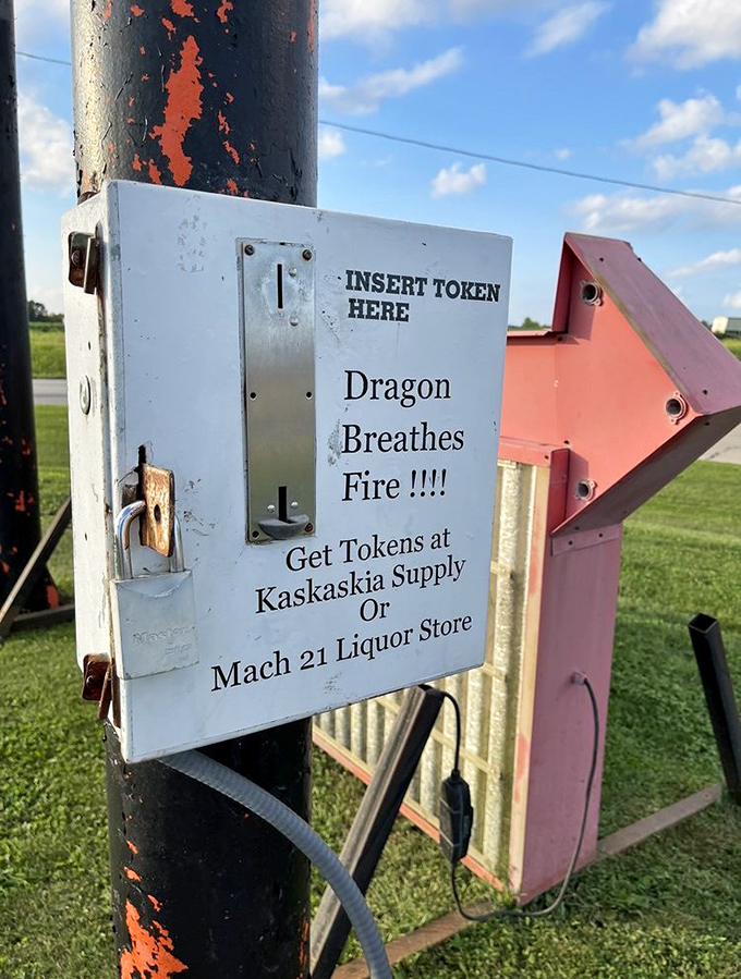 Your gateway to dragon fire awaits &ndash; just insert token and prepare for pyrotechnic magic that beats any smartphone app.