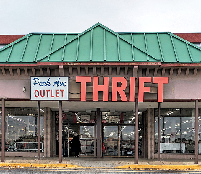 Those glass doors are like portals to another dimension where everything costs pennies on the dollar.