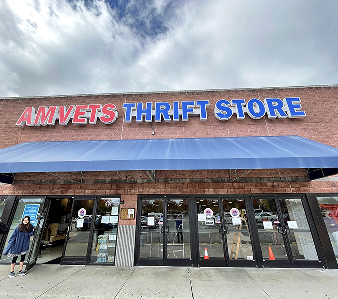 The entrance beckons with the promise of discovery. That moment before stepping inside is like standing at the edge of a retail adventure.