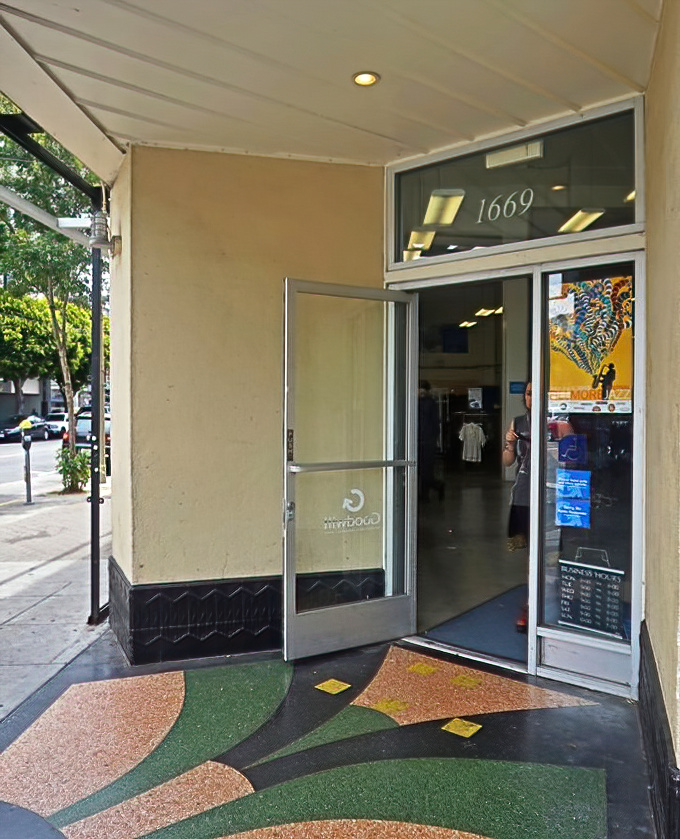 That colorful terrazzo entryway isn't just welcoming you to a store&mdash;it's inviting you into a world where every item has a story waiting to be continued.