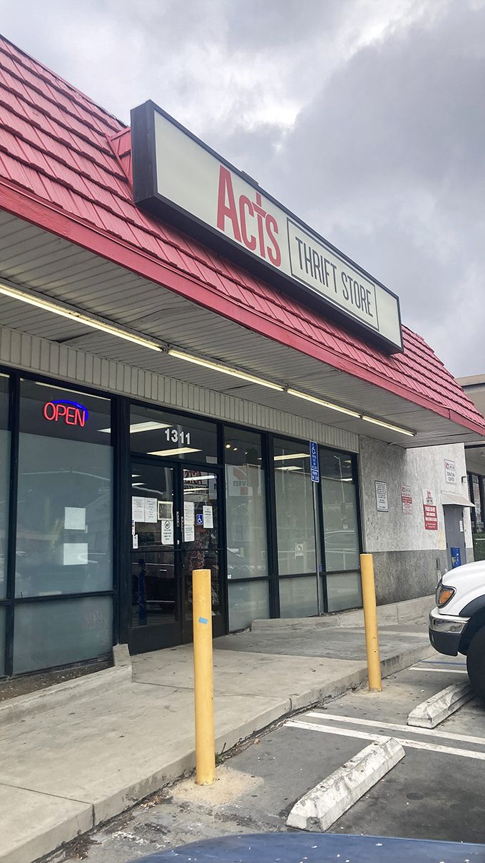 Step inside this unassuming storefront and prepare for a thrifting adventure that'll make your wallet do a happy dance.