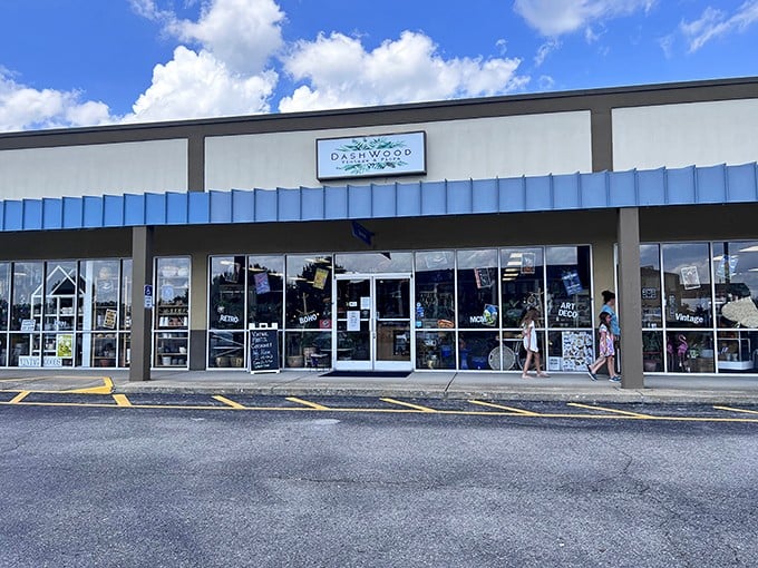 The unassuming storefront plays it cool, like that friend who casually mentions they "know a little about jazz" before revealing an encyclopedic knowledge.