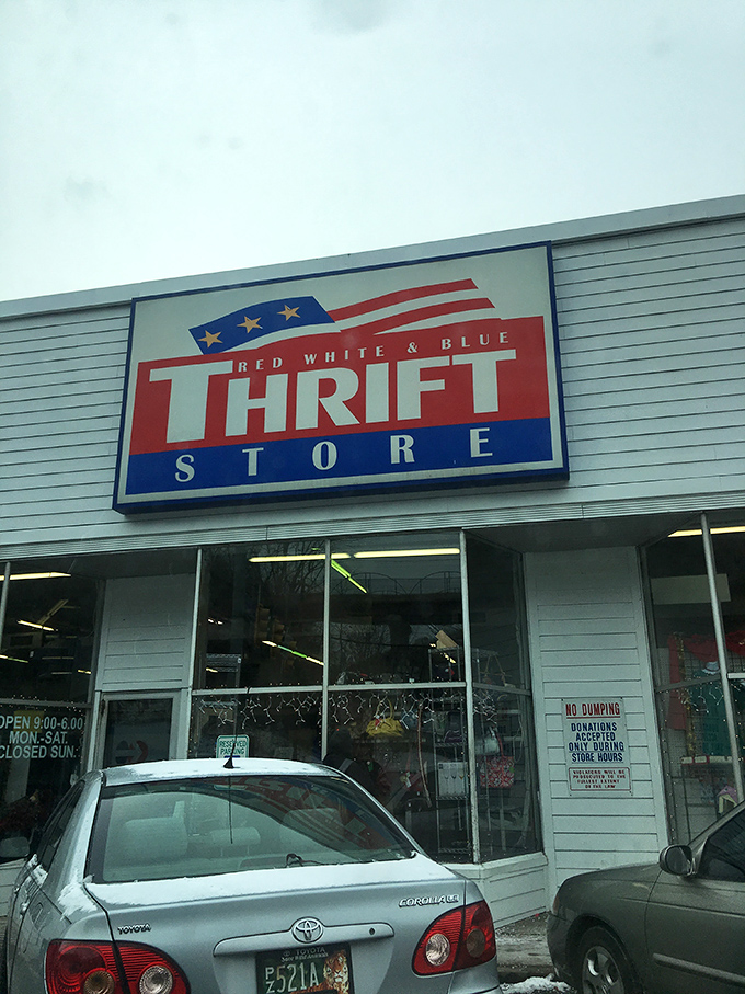 That patriotic sign isn't just decoration&mdash;it's a beacon calling to thrifty Pennsylvanians like moths to a flame of fantastic deals.