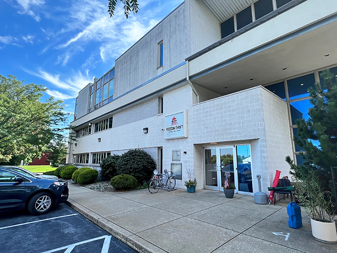 Bathed in Pennsylvania sunshine, Freedom Thrift's clean lines and ample parking make this the Taj Mahal of second-hand shopping experiences.