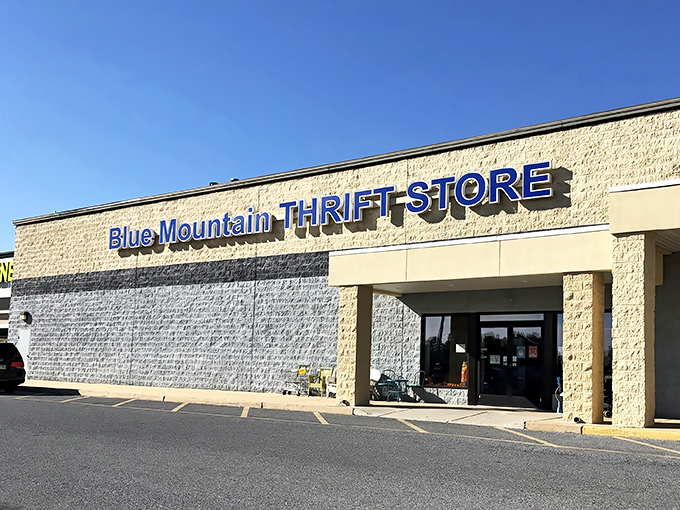 Like a TARDIS of thrifting, this modest storefront contains universes of secondhand treasures waiting to be discovered.