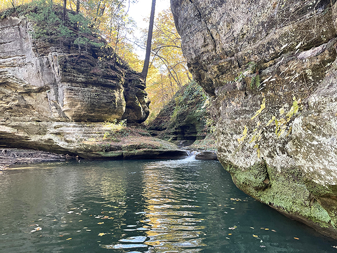Nature's infinity pool. The crystal-clear waters reflect centuries of geological artistry, creating a mirror world that even the most expensive spa can't replicate.