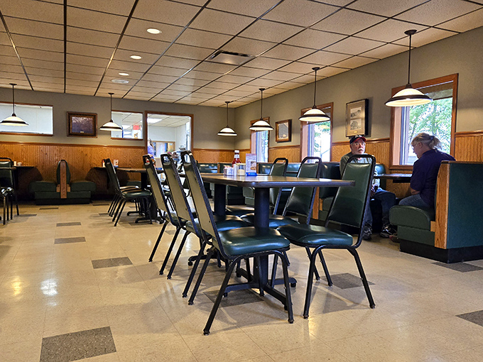 Classic diner charm with booths that have witnessed countless family celebrations, first dates, and pie-induced food comas.