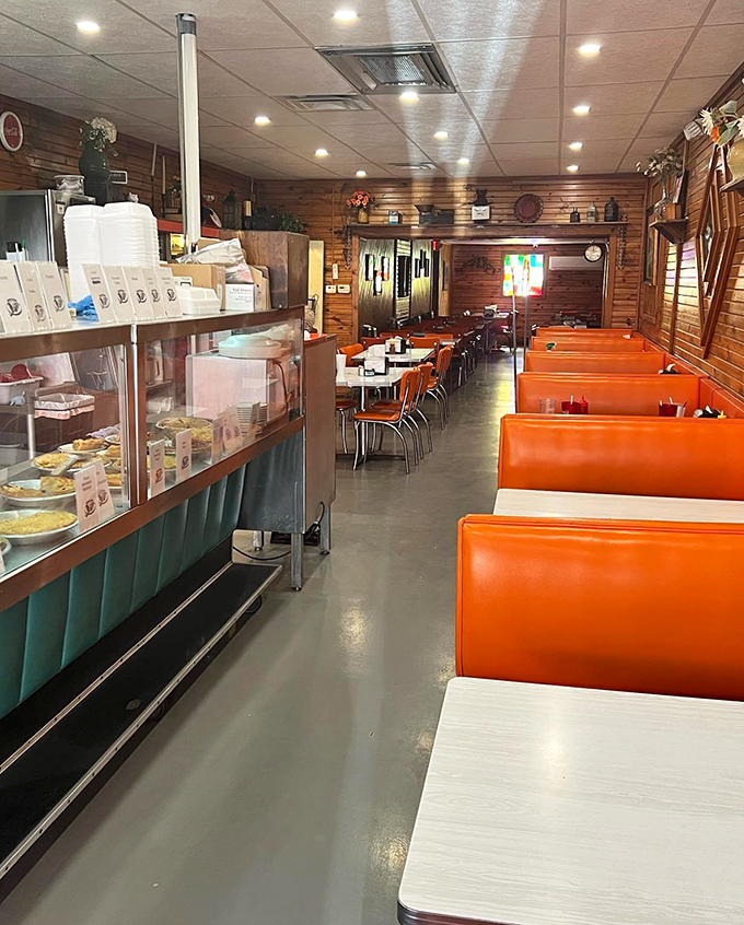 Orange booths that haven't changed since the Carter administration create the perfect backdrop for comfort food conversations and coffee refills that never seem to end.