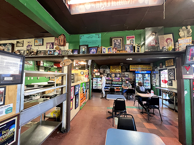 Step inside and you're transported to a time when restaurants were judged by their food, not their Instagram potential. The memorabilia-covered walls tell stories spanning decades.