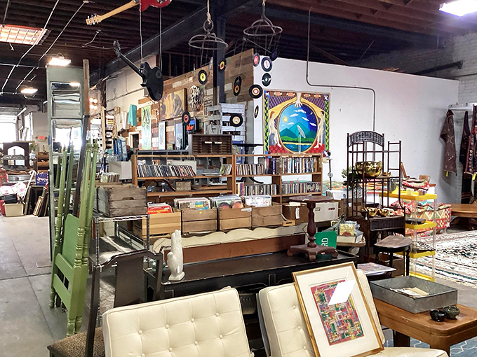 Where one person's castoffs become another's conversation pieces. The organized chaos creates perfect browsing conditions for determined treasure hunters.
