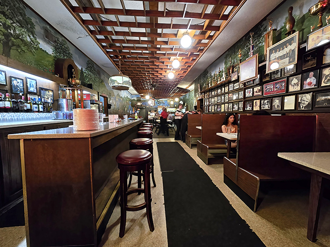 Step inside and time stands still &ndash; the wood-paneled walls and vintage photos tell stories of Akron's past while you create new memories.