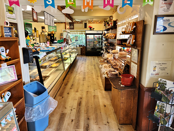 Step inside and prepare for sensory overload &ndash; gleaming display cases filled with temptation line both sides of this wood-floored bakery paradise.