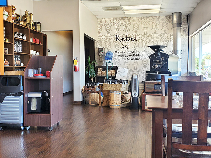 Inside, the "Manufactured with Love, Pride & Passion" sign isn't just wall decor&mdash;it's the philosophy behind every loaf that emerges from their ovens.