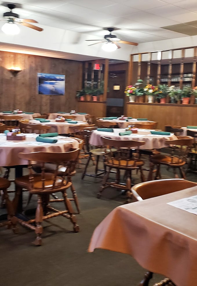 Time stands still in the best possible way here, where wood-paneled walls and captain's chairs have witnessed decades of memorable meals.