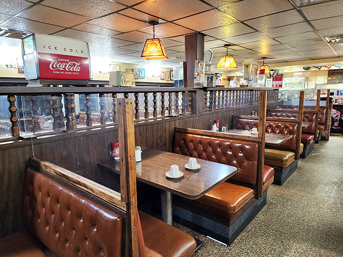 Step inside and you're transported to when diners were America's living rooms, complete with stories.