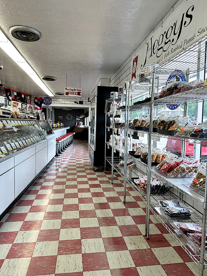 Step inside and the classic checkerboard floor announces you've found somewhere special. This isn't retro by design&mdash;it's authentic by survival.