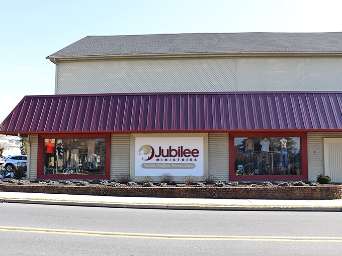 The exterior promises adventures within, where every shopping trip becomes a treasure hunt worth documenting.