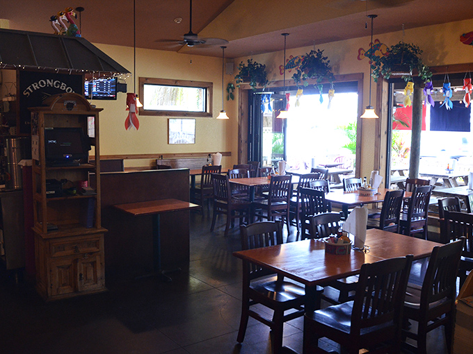 Where wooden tables tell stories and natural light dances through windows, creating that perfect "I've found my vacation happy place" ambiance.