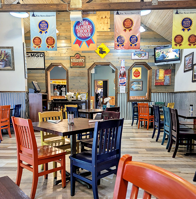 Wooden picnic tables that have witnessed thousands of first dates and family outings wait patiently under the shelter, ready for another season of root beer-fueled memories.