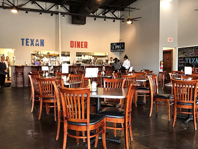 Simple wooden chairs and minimalist decor let you know immediately &ndash; this place puts its energy where it belongs: on the plate.