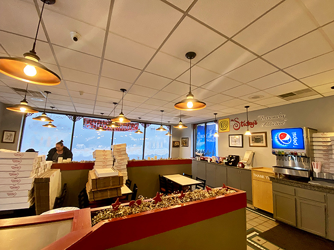 Where sticky bun dreams come true. The unpretentious interior keeps the focus where it belongs&mdash;on those magnificent swirls of caramelized joy.