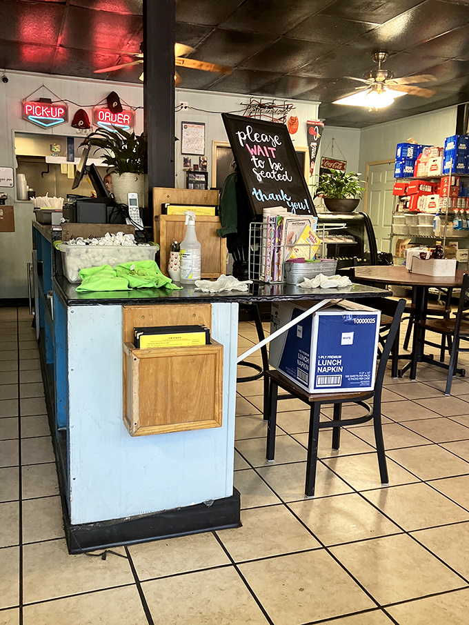 "Please wait to be seated" &ndash; four words that promise the sweet anticipation of comfort food just moments away from your eager fork.