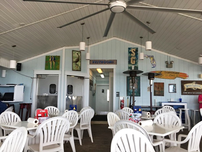 Beach-chic simplicity at its finest. The Blue Parrot's interior feels like the coastal Florida vacation home you've always dreamed about.