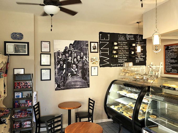 Inside, history meets hunger with vintage photos and a chalkboard menu that makes decision-making the day's most delicious challenge.