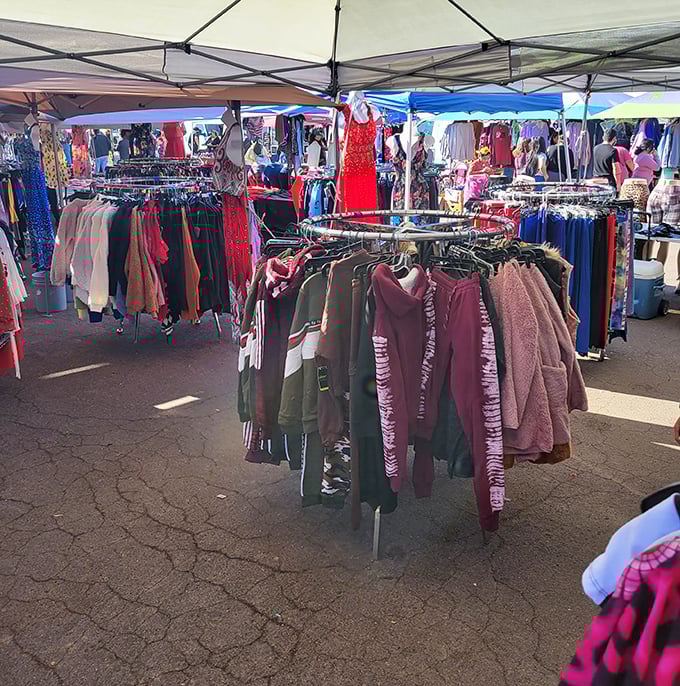 Fashion archaeology at its finest! Racks upon racks of potential wardrobe revivals waiting for someone to declare, "Where have you been all my life?"