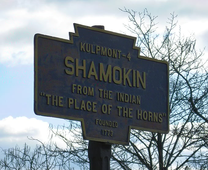 "The Place of the Horns" &ndash; not a Viking settlement, but Shamokin's intriguing Native American name origin. History stands proudly along the roadside.