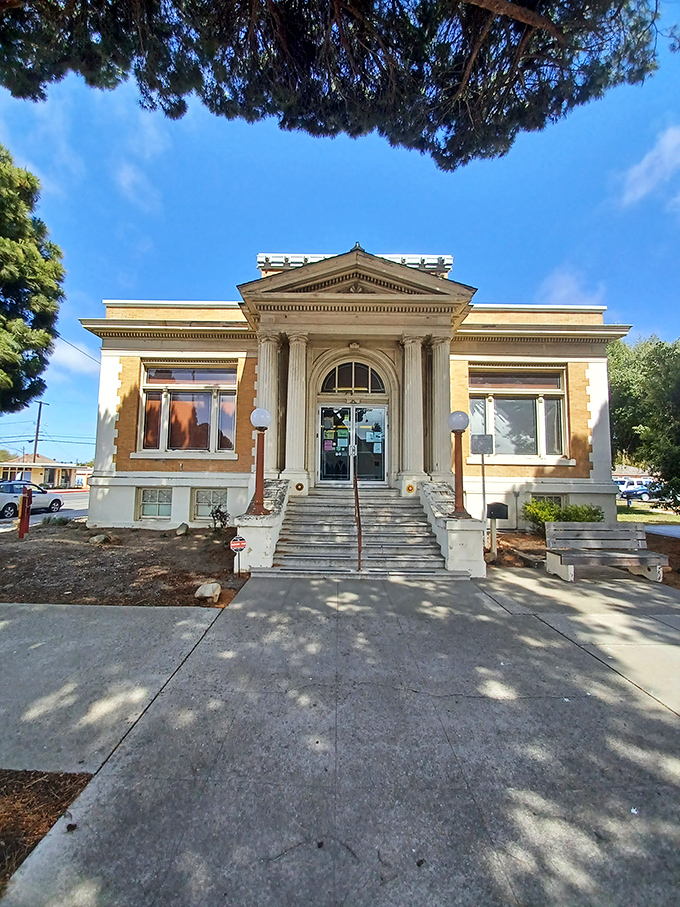 This stately neoclassical building houses the Lompoc Museum, where local history comes alive. The columns practically whisper stories from the town's colorful past.
