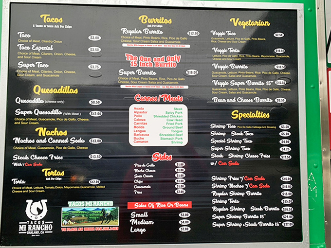 This menu reads like a love letter to traditional Mexican cuisine, with options that'll make your mouth water.