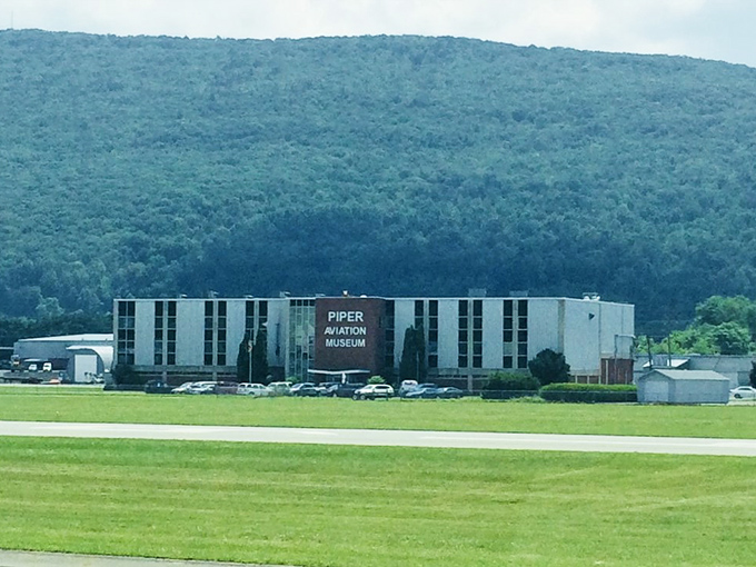 The Piper Aviation Museum isn't just for plane enthusiasts &ndash; it's a testament to Lock Haven's industrial heritage nestled against a backdrop of rolling Pennsylvania hills.