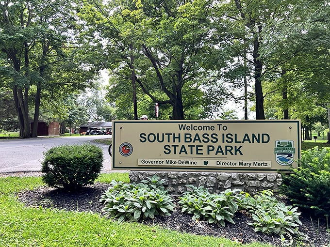 Welcome to South Bass Island State Park, where camping meets lakefront luxury in the most Ohio way possible.