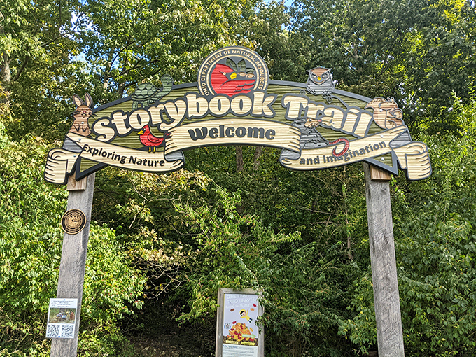 The Storybook Trail welcomes adventurers of all ages, combining literature with nature in a way that would make both librarians and park rangers proud.