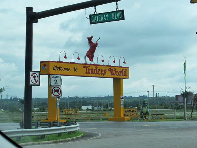 The iconic red horse silhouette welcomes treasure hunters to this Lebanon landmark. Like a retail Narnia, ordinary rules of time and money don't apply once inside.