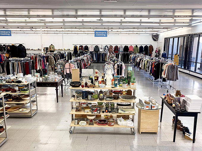 Organized chaos at its finest&mdash;where racks of potential wardrobe game-changers await the intrepid fashion explorer.