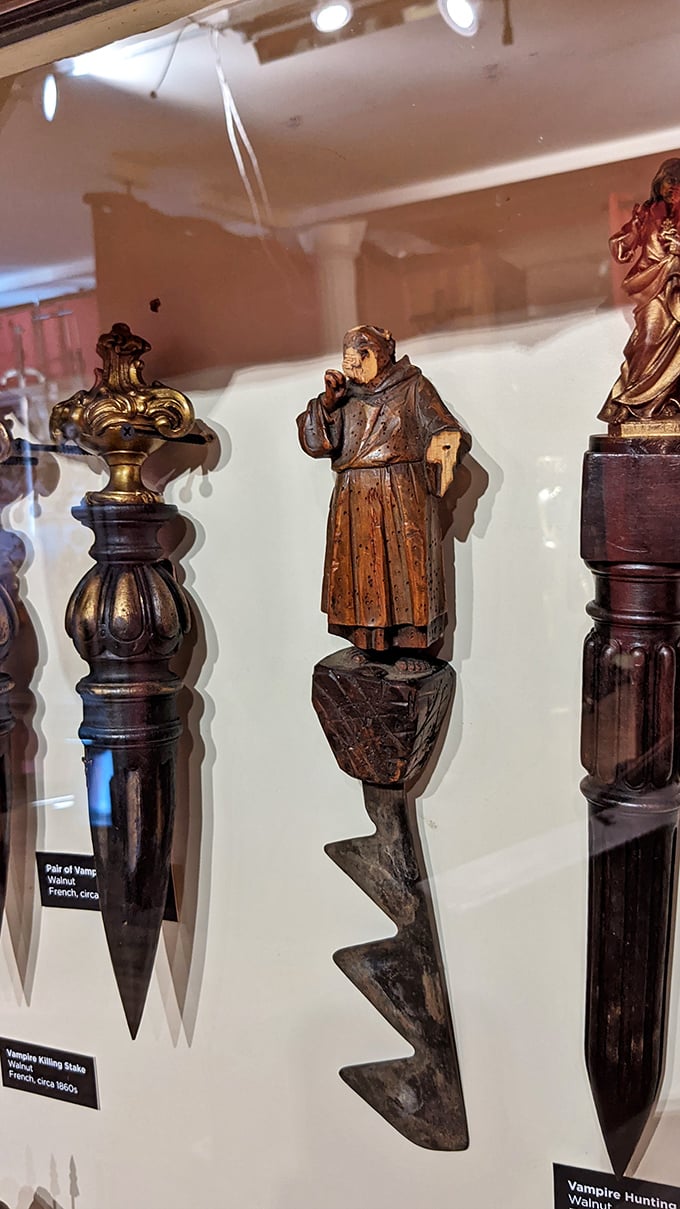 These aren't your average letter openers. Antique vampire-hunting implements remind us our ancestors took the threat of the undead very seriously indeed.