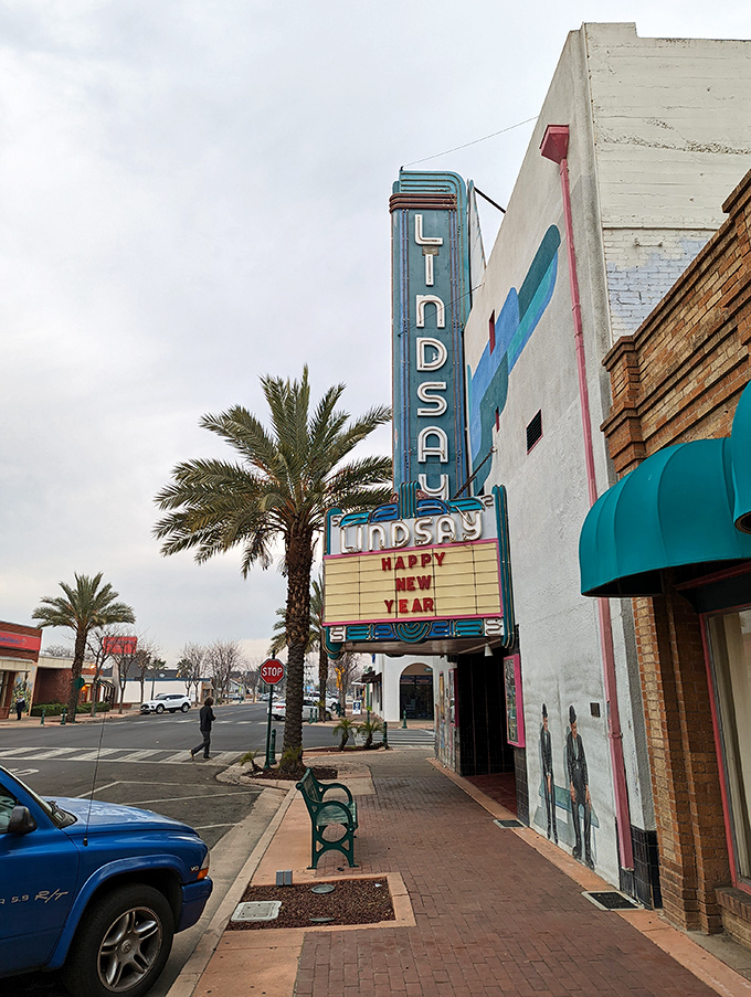 The historic Lindsay Theatre stands proud, its vintage marquee promising entertainment that won't break your retirement budget.