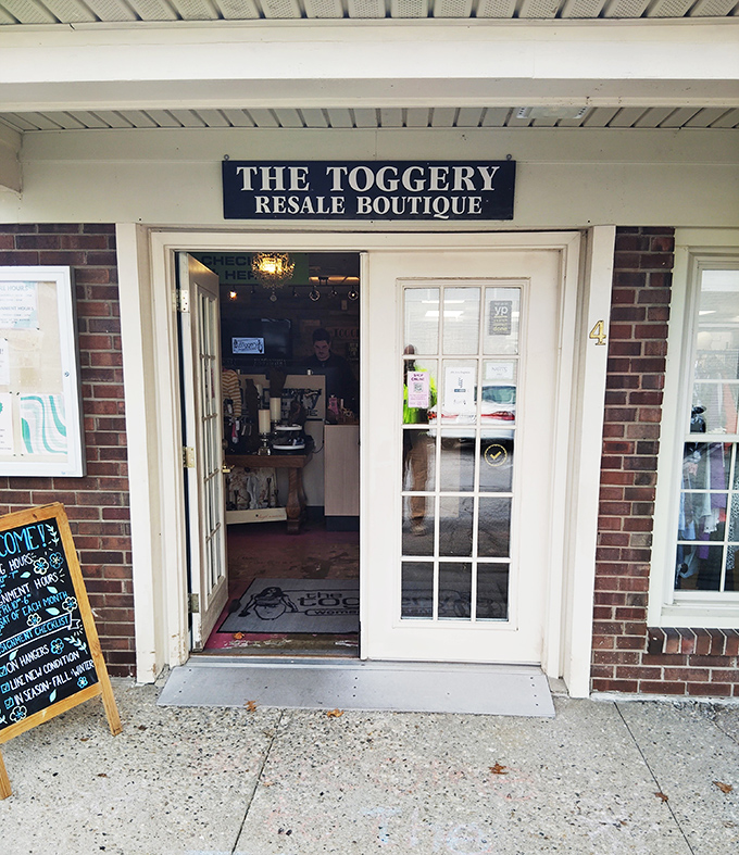 "Enter here for fashion time travel." The Toggery's welcoming entrance feels like stepping into your stylish friend's closet&mdash;if your friend collected decades of designer gems.