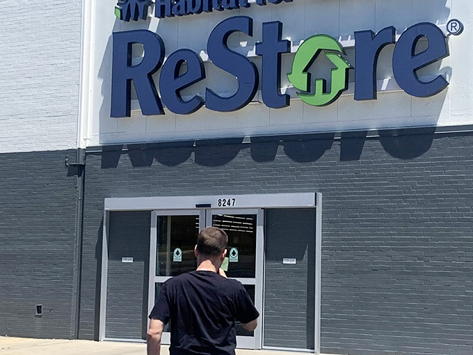 Like the wardrobe to Narnia, these doors lead to a magical realm where budget decorating dreams come true.