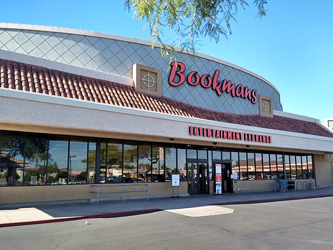 Arizona's desert sun bounces off Bookmans' distinctive fa&ccedil;ade, a mirage of cultural delights that, unlike most mirages, actually delivers when you get closer.