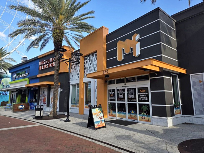 Modern design meets mind-bending fun &ndash; the museum's entrance is your portal to a world where nothing is quite as it seems.