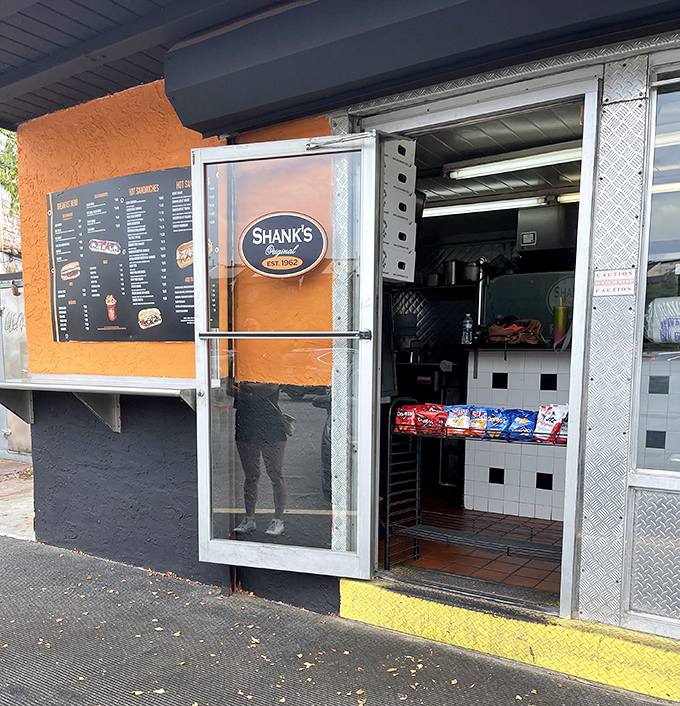 Step through these doors and leave your diet resolutions behind. Shank's modest entrance has welcomed hungry Philadelphians since 1962.