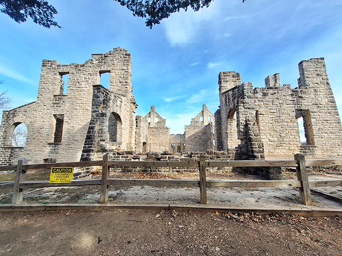 The front entrance welcomes visitors like royalty, minus the drawbridge and questionable medieval hygiene standards.