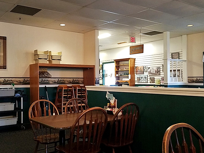 Simple wooden chairs and unpretentious decor set the stage for what matters most here&mdash;the food. No fancy frills, just an atmosphere that whispers, "Slow down and savor."